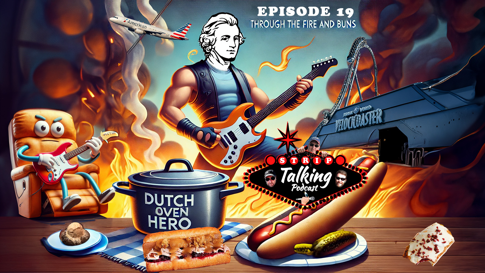 Strip Talking Podcast 19 - Dutch Oven Hero:Through Fire and Buns